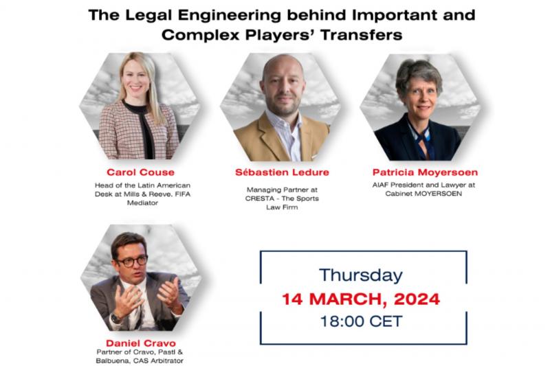 The legal engineering behind important and complex players’ transfers ...