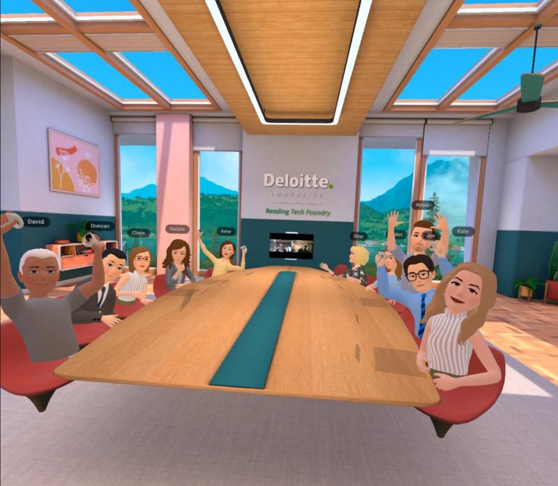 News - How to meet with the Deloitte team through virtual reality (VR ...